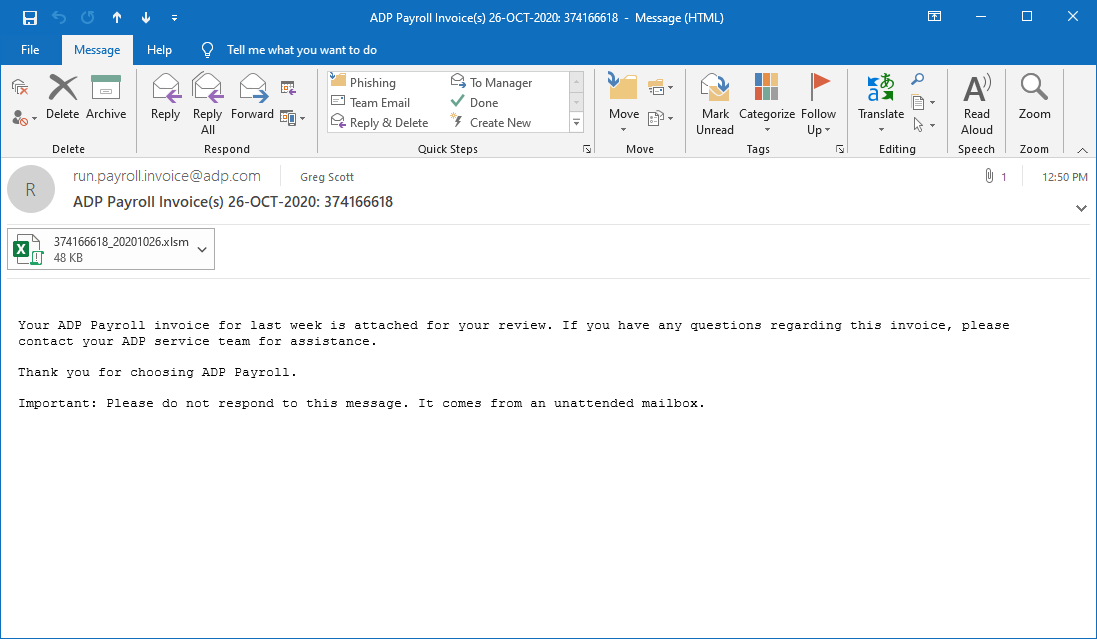 Phishing: ADP Payroll Invoice(s) 26-OCT-2020: 374166618